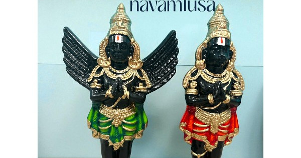 Garuda Hanuman - Medium size - Paper Mache